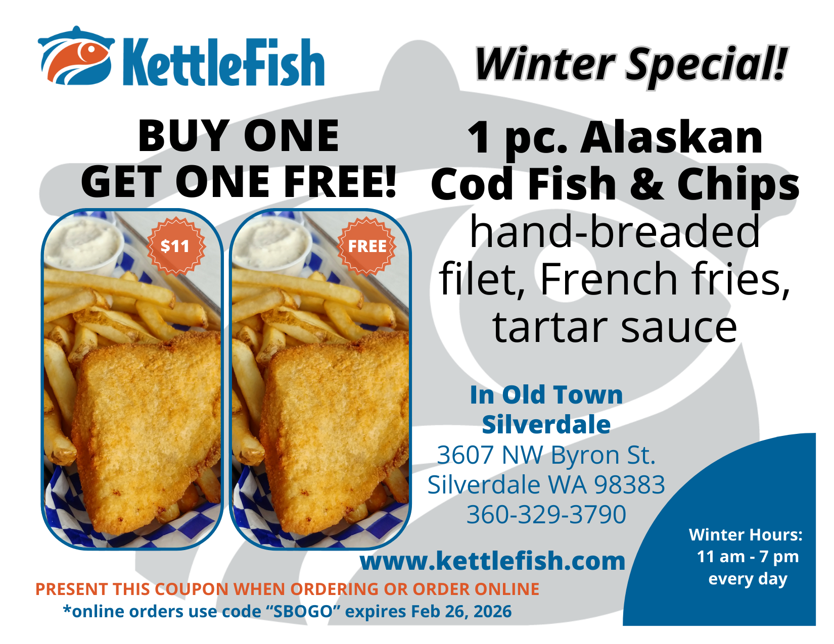 Winter BOGO Special! - Kettlefish